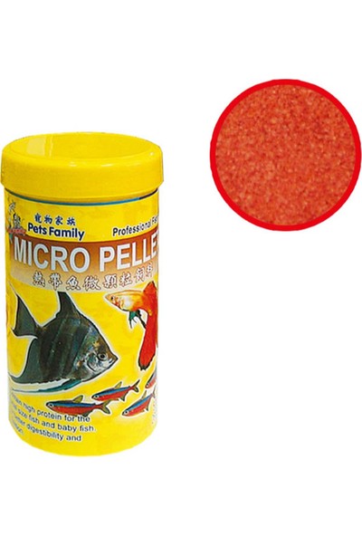 Pets Famılıy Micro Pellet Yem 1lt Pets Famılıy Micro Pellet Yem 1lt