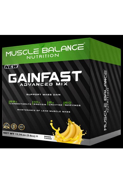 Muscle Balance Nutrition Gainfast Advanced Mix Muz Muscle Balance Nutrition Gainfast Advanced Mix Muz