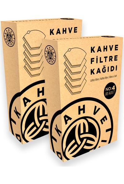 Kahve Dünyası 2'li Filtre Kahve Kağıdı