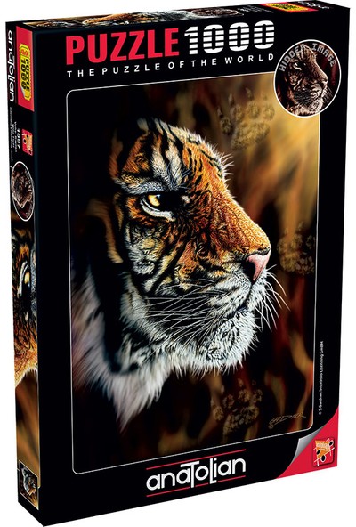Anatolian Puzzle 1000 Parça Vahşi Kaplan 1097