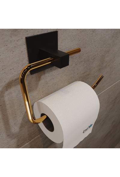 Bino Gold Paslanmaz Çelik Wc Kağıtlık, Tuvalet Kağıtlığı, Tuvalet Kağıdı Askısı,yapışkanlı Tasarım Bino Gold Paslanmaz Çelik Wc Kağıtlık, Tuvalet Kağıtlığı, Tuvalet Kağıdı Askısı,yapışkanlı Tasarım