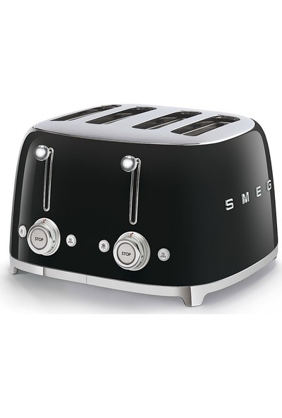 Smeg TSF03BLEU Siyah Ekmek Kızartma 4 Slot Smeg TSF03BLEU Siyah Ekmek Kızartma 4 Slot