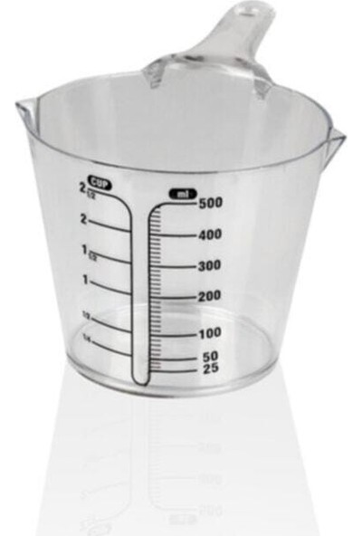 Sun Mika 500 ml Çift Taraflı Ölçü Kabı