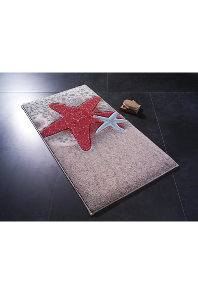 Confetti Sea Star 50X57 Mercan Oymalı Banyo Halısı