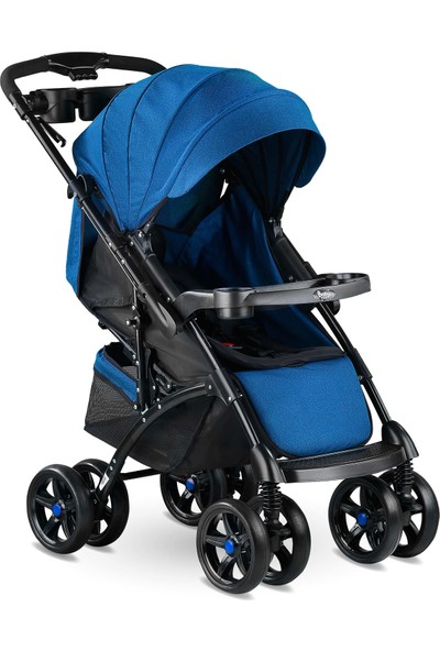 BabyHope Bh-609 Polo Puset Kırçıllı Mavi