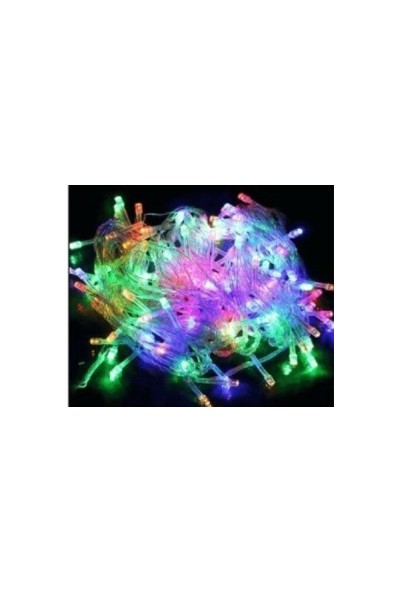 Alayımbari Rgb 10 m 100 'lü Led Animasyonlu Yılbaşı Süsü