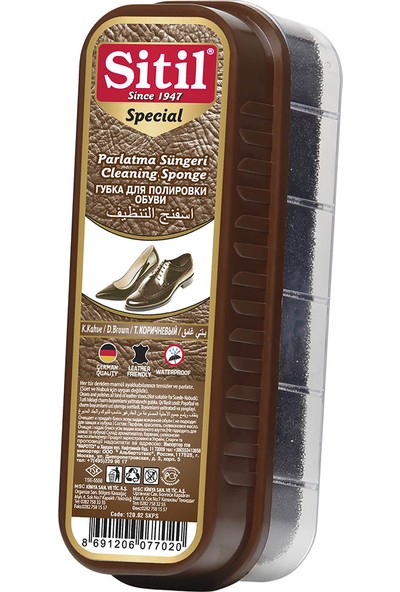 Sitil Special Dar Kutulu K.kahve Parlatıcı Sünger