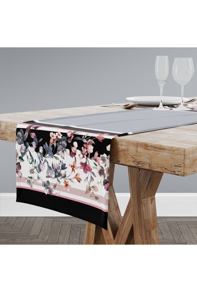 Madame Mila Sarmaşık Çiçek Desenli