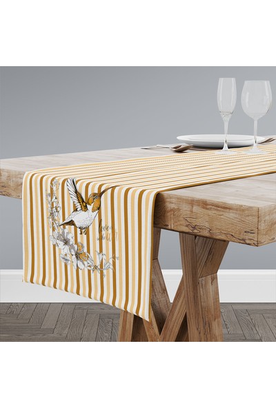 Madame Mila Sinek Kuşu Desenli