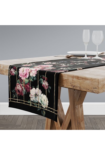 Madame Mila Kafes Çiçek Desenli