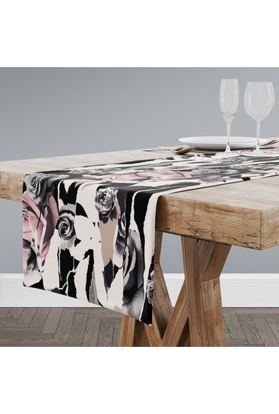 Madame Mila Kesik Çiçek Desenli