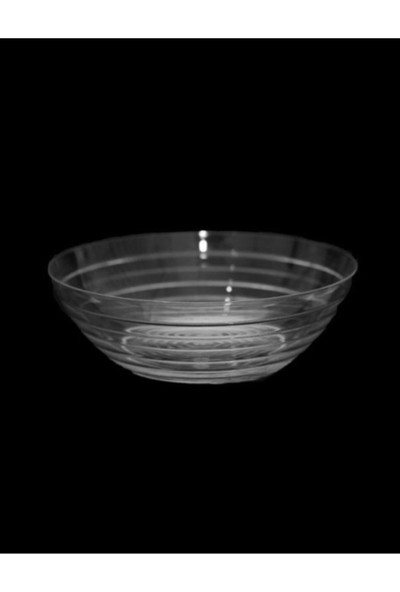 Kristal Plastik Salata Kasesi Kabı 2500 ml 1 Adet