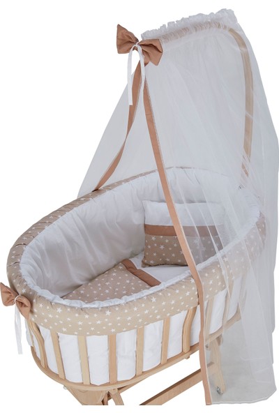 Babycom Yıldızlı Sepet Uyku Seti Babycom Yıldızlı Sepet Uyku Seti