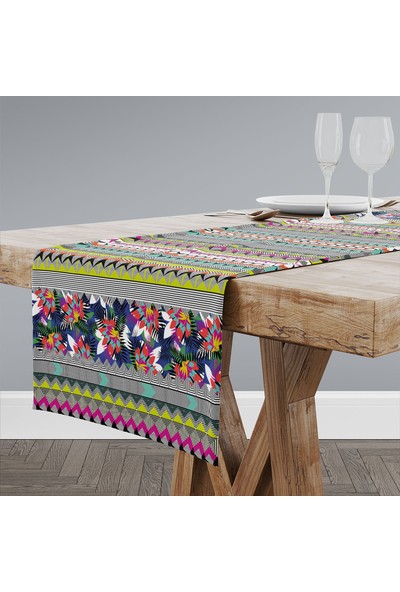 Madame Mila Etnik Çiçek Desenli Madame Mila Etnik Çiçek Desenli