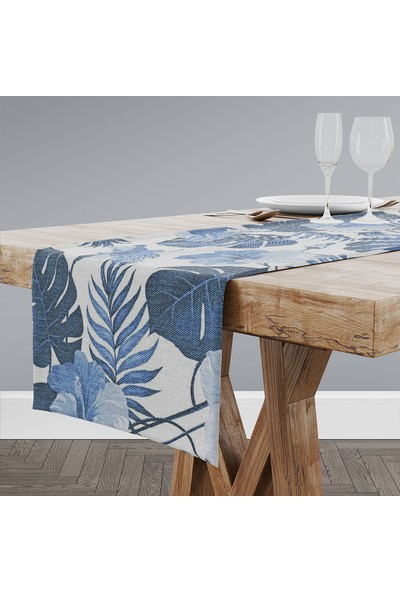 Madame Mila Tropik Yaprak Desenli