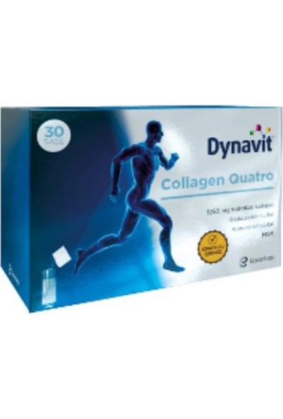 Dynavit Collagen Quatro Hidrolize Kollajen Kondroitin 30 Saşe Dynavit Collagen Quatro Hidrolize Kollajen Kondroitin 30 Saşe