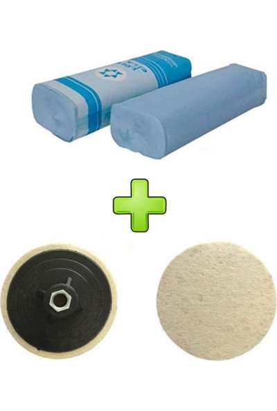 Badem10 Don Yağı Polisaj Parlatma Metal Cila 1 kg + Polisaj Keçesi 115 mm Badem10 Don Yağı Polisaj Parlatma Metal Cila 1 kg + Polisaj Keçesi 115 mm