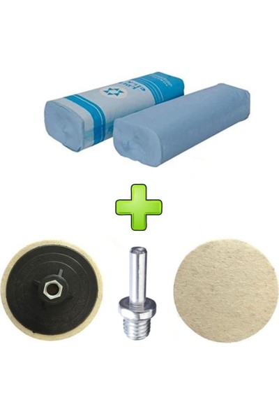 Badem10 Don Yağı Polisaj Parlatma Metal Cila 1 kg + Polisaj Keçesi 115 mm + Matkap Aparatı M14 Badem10 Don Yağı Polisaj Parlatma Metal Cila 1 kg + Polisaj Keçesi 115 mm + Matkap Aparatı M14