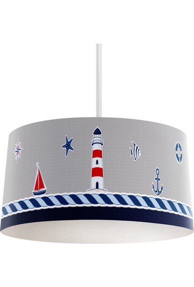 Mekta Home deniz feneri desenli avize Mekta Home deniz feneri desenli avize