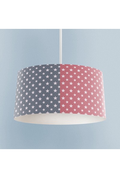 Mekta Home Yıldızlı İki Renk Avize