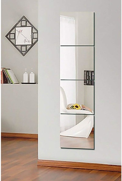 Lyn Home Dekoratif 4'lü Ayna (30X30CM)