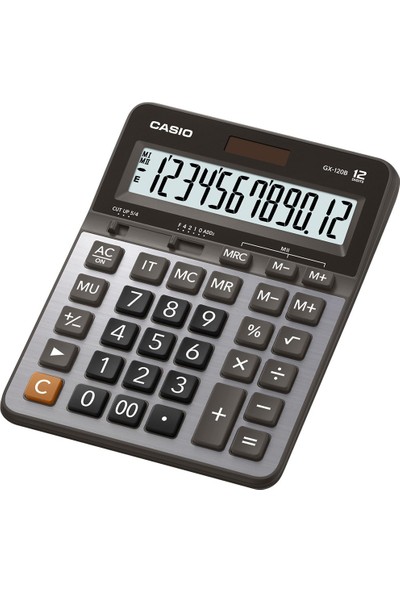 Casio GX-120B 12 Hane Masa Üstü Hesap Makinesi
