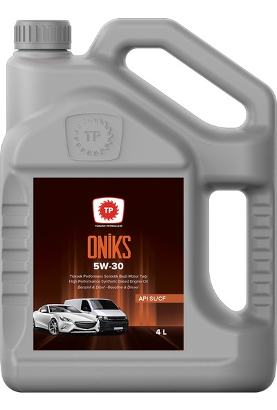 Türkiye Petrolleri Oniks 5W-30 4 Litre Motor Yağı ( Üretim Yılı :2022 ) Türkiye Petrolleri Oniks 5W-30 4 Litre Motor Yağı ( Üretim Yılı :2022 )