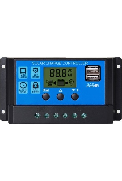 Juta 10A 12/24V Solar Şarj Kontrol Cihazı Juta 10A 12/24V Solar Şarj Kontrol Cihazı