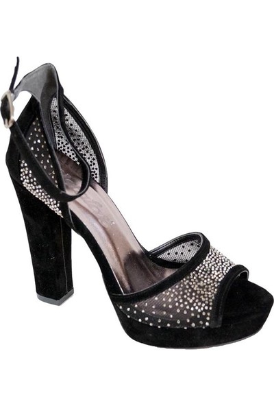 Ustalar Ayakkabı Siyah Kadın Abiye Ayakkabı 496.205