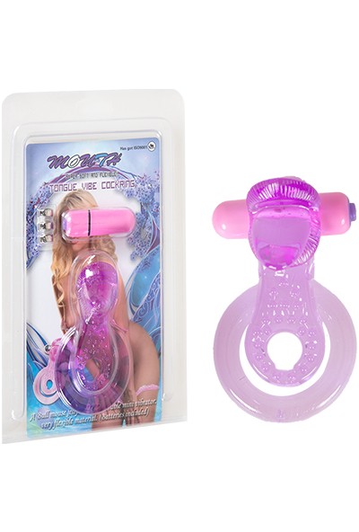 Loveshop Tongue Vibe Cockring Titreşimli Ring Loveshop Tongue Vibe Cockring Titreşimli Ring