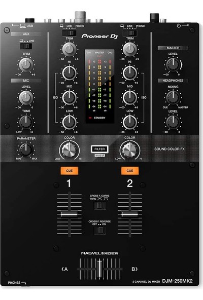 Pioneer Dj Electric Guitar Single Effect, (DJM250MK2) Pioneer Dj Electric Guitar Single Effect, (DJM250MK2)