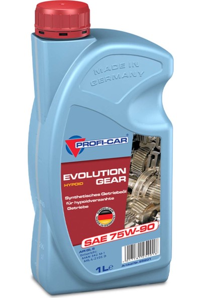Profı - Car Hypoıd Evolutıon Gear Sae 75W-90 Gl5 Şanzıman Yağı 1 Lt Profı - Car Hypoıd Evolutıon Gear Sae 75W-90 Gl5 Şanzıman Yağı 1 Lt