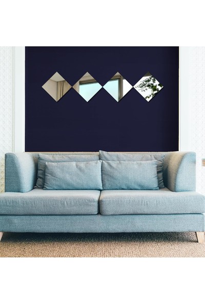 Lyn Home Kare 4 Parçalı 25X25 Ayna Lyn Home Kare 4 Parçalı 25X25 Ayna