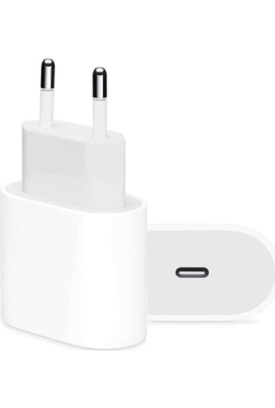 Bydiz Apple iPhone 11 - 11 Pro - 12 - 12 Pro 13 - 13 Pro ve Max Uyumlu Hızlı Şarj Aleti 18W Adaptör
