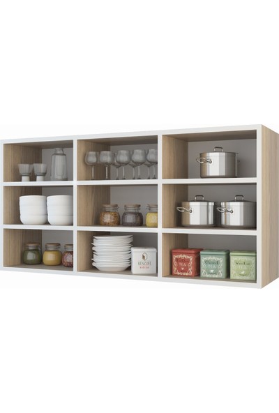 Kenzlife hazır mutfak hortus32 crd 060x120x32 mutfak banyo dolabı raflı Kenzlife hazır mutfak hortus32 crd 060x120x32 mutfak banyo dolabı raflı