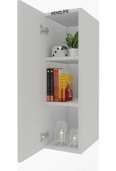 Kenzlife mutfak dolabı irem 060.030.32 byz 2 raflı kapaklı Kenzlife mutfak dolabı irem 060.030.32 byz 2 raflı kapaklı