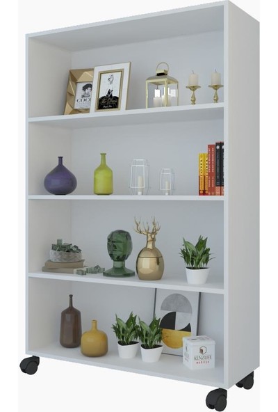 Kenzlife mutfak dolabı raziye 128x090x030 byz tekerlekli