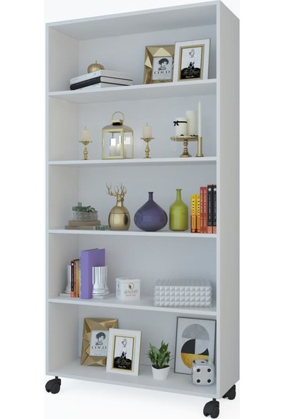 Kenzlife mutfak dolabı raziye 188x070x030 byz tekerlekli