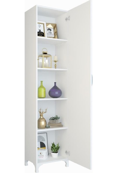 Kenzlife mutfak dolabı mine 168x030x032 byz kapaklı ayaklı Kenzlife mutfak dolabı mine 168x030x032 byz kapaklı ayaklı