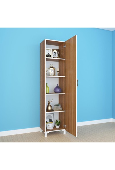Kenzlife mutfak dolabı mine 168x030x032 cvz kapaklı ayaklı
