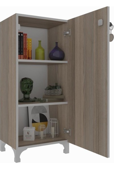 Kenzlife mutfak dolabı zehra 088x030x032 crd kilitli ayaklı