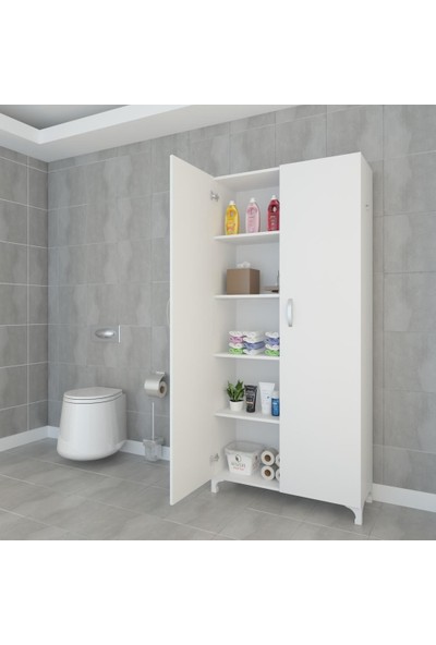 Kenzlife mutfak dolabı rabia 188x090x032 byz kapaklı ayaklı