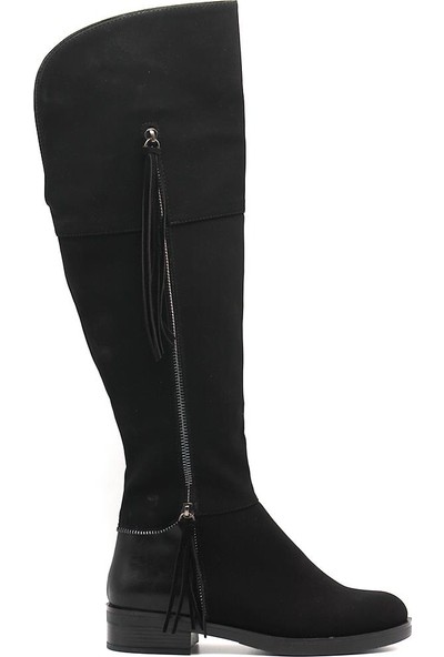 De Scario İL-222 Günlük Kadın Nubuk Çizme