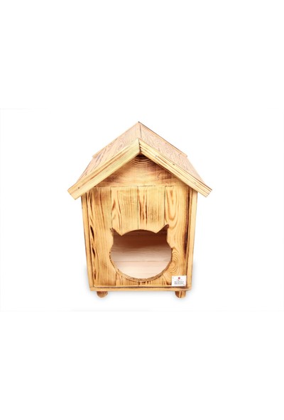 Narım Dış & İç Mekan Ahşap Kedi Yuvası Ölçüleri: 35x40x40 B Narım Dış & İç Mekan Ahşap Kedi Yuvası Ölçüleri: 35x40x40 B