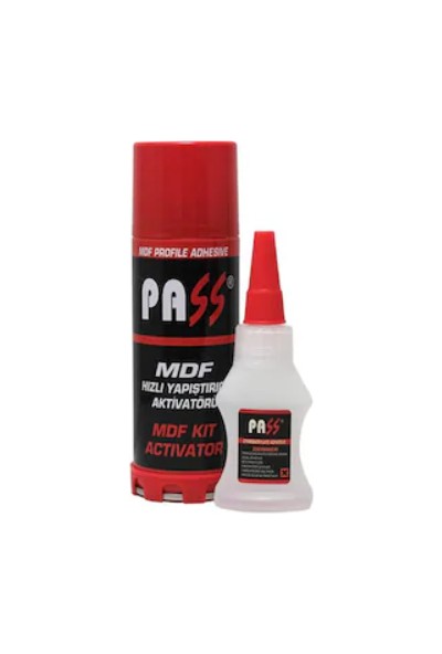 Pass Hızlı Yapıştırıcı Mdf 400 ml + 100 gr Pass Hızlı Yapıştırıcı Mdf 400 ml + 100 gr