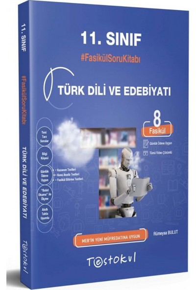 Testokul Yayınları 11.sınıf Türk Dili ve Edebiyatı Fasikül Soru Kitabı Testokul Yayınları 11.sınıf Türk Dili ve Edebiyatı Fasikül Soru Kitabı