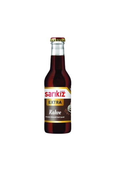 Sarıkız Kahve Aromalı Maden Suyu 200ML 24'lü Sarıkız Kahve Aromalı Maden Suyu 200ML 24'lü