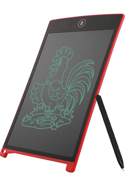 MBW 8.5 Inç LCD Dijital Yazma Çizim Tablet El Yazısı Pedleri Kırmızı