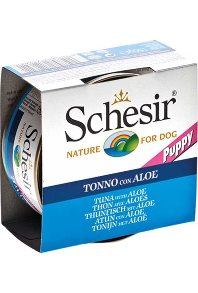 Schesir Puppy Ton Balıklı Yavru Köpek Konservesi 150 gr