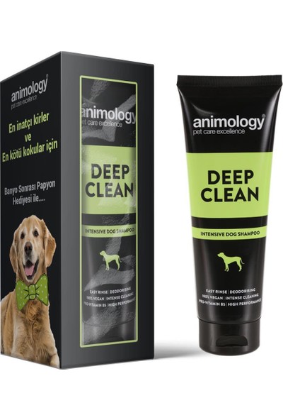 Animology Deep Clean Derin Temizlik Köpek Şampuanı 250 ml